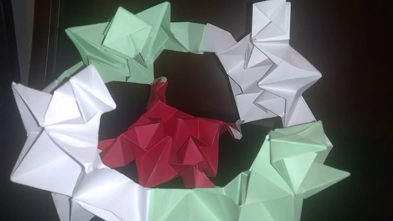 Origami Transforming Octahedron (Bloom Ball Part 2) - YouTube