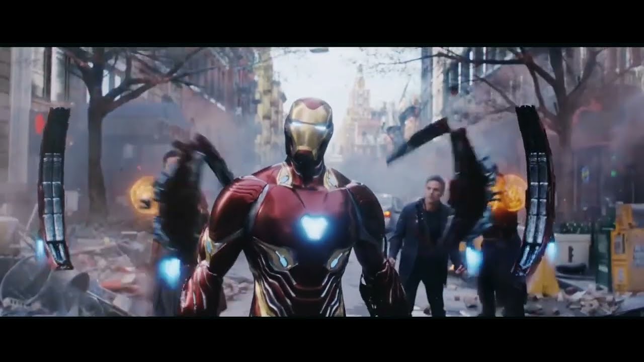 infinity war first fight scene #ironman - YouTube