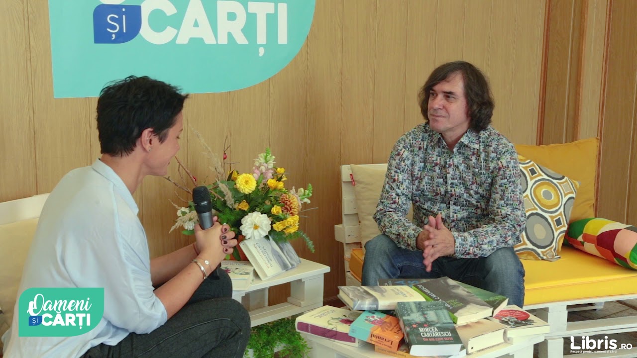 Mircea Cărtărescu în dialog cu Petronela Rotar - Oameni și Cărți - YouTube