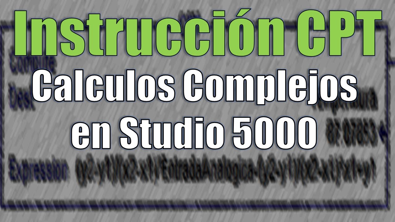 Instruccion Compute o CPT en Studio 5000, Tutorial Completo - YouTube