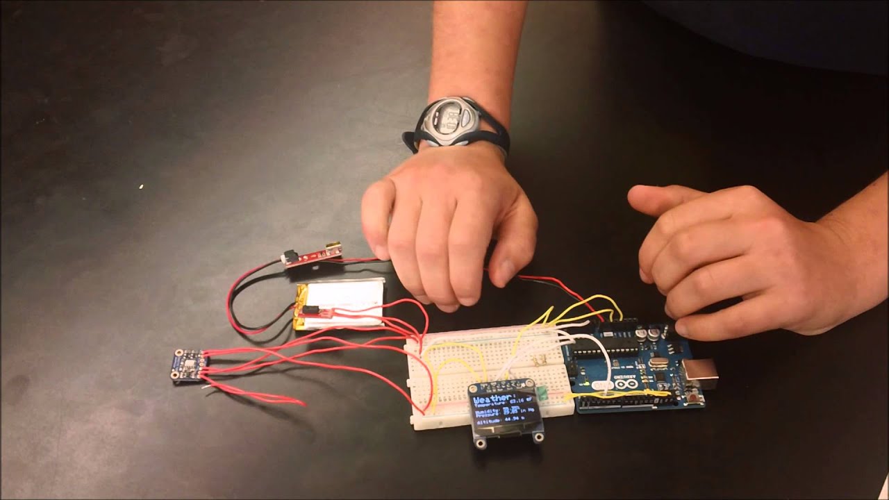 Katie's Forearm Computer - Milestone 1 - YouTube