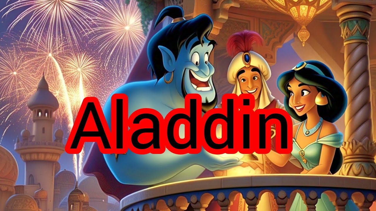 Aladdin Story||Aladdin and Jasmine||Kids Story - YouTube