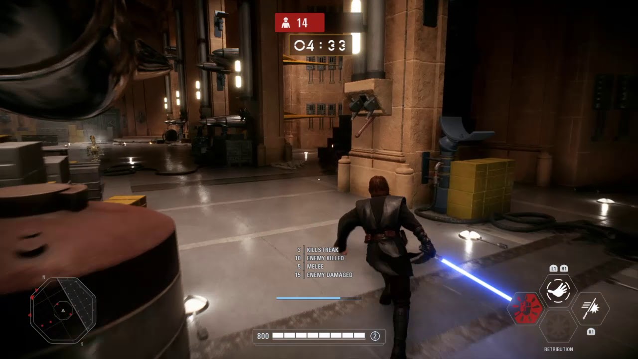 STAR WARS™ Battlefront™ II Anakin Skywalker Gameplay - YouTube