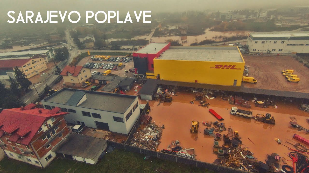 Poplave u Sarajevu 2021. - Rajlovac - YouTube