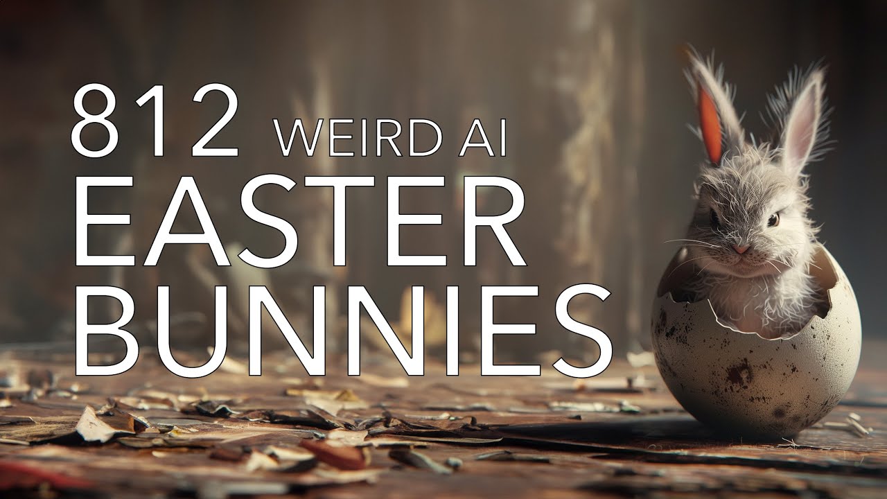 812 Weird AI Easter Bunnies You've Never Seen - YouTube