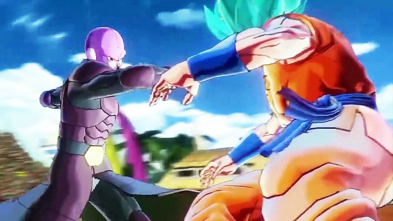 PS4 - Dragon Ball Xenoverse 2 : Hit VS. SSGSS Goku Gameplay - YouTube