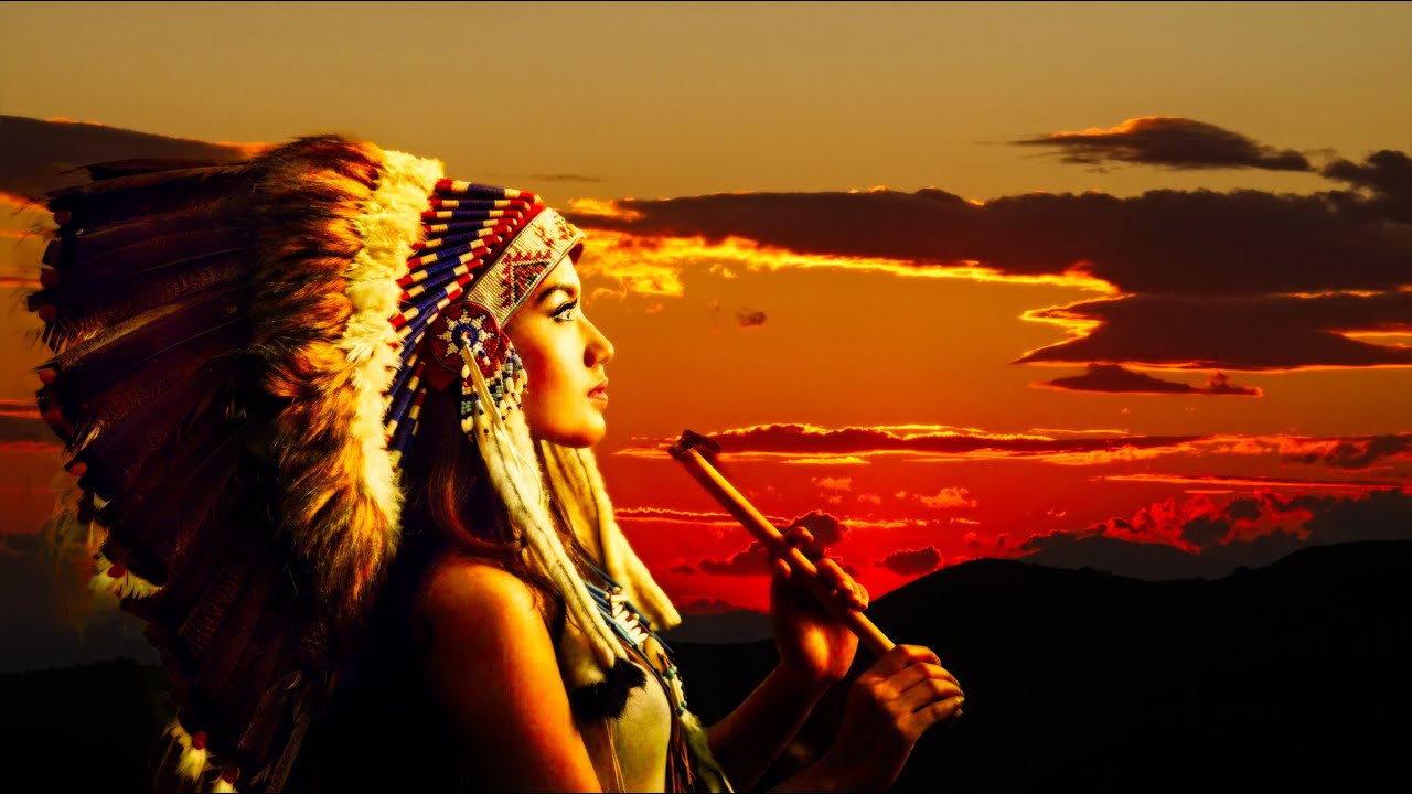 Native American Earth Flute - HEAL MY SPIRIT MY SOUL MY HEART - Nature ...