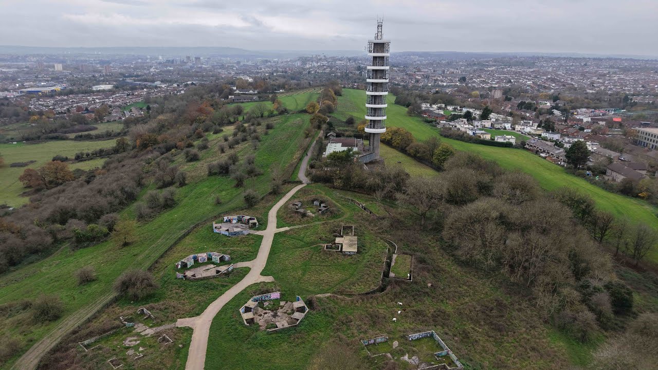 BT Tower & Purdown Gun Battery 4K footage (DJI Air 3s) - YouTube