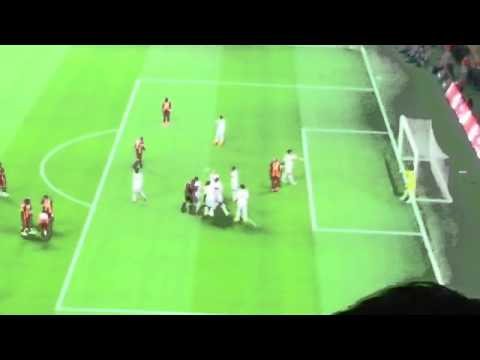 Galatasaray 4-1 Sivasspor Sneijder Muhteşem Frikik Golü Telefon Çekimi 30.04.2015