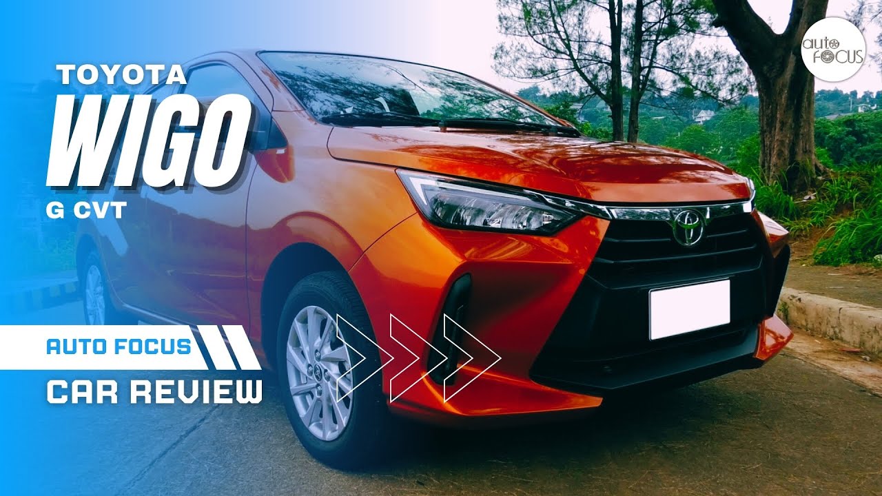Toyota Wigo 1.0L G CVT | Car Review - YouTube