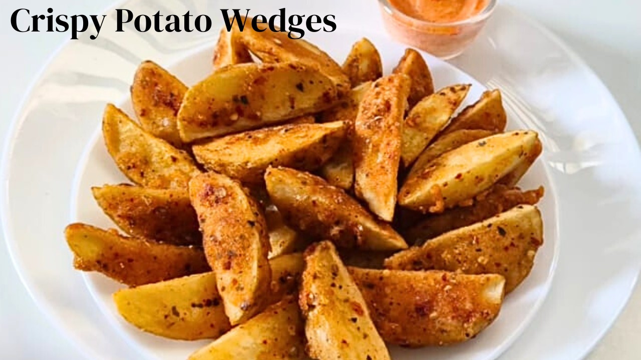 Crispy Potato Wedges for Snacks / Potato Wedges Recipe - YouTube