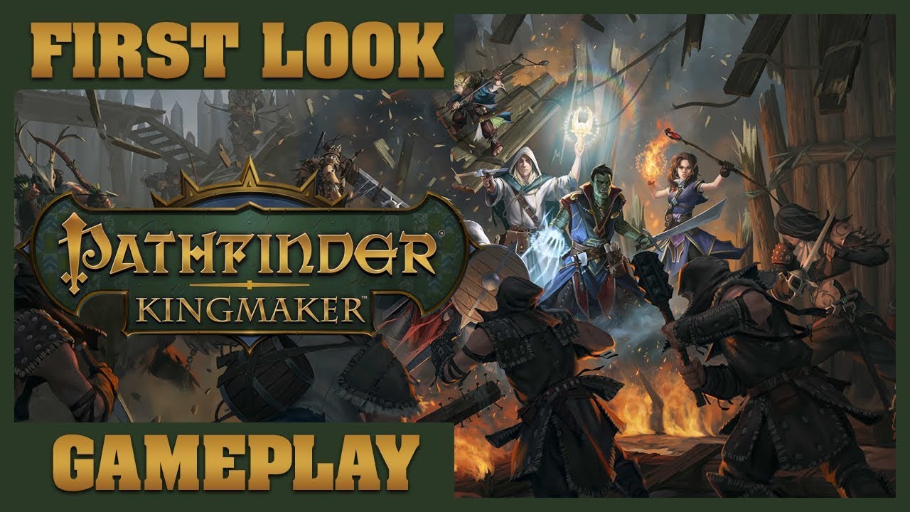 Pathfinder Kingmaker - First Look Gameplay - YouTube