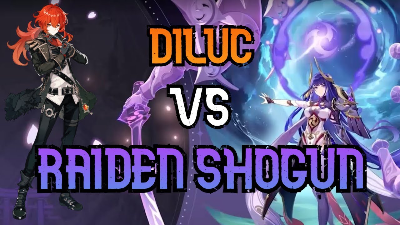 C0 Diluc VS Raiden Shogun - Diluc Modo DPS - YouTube