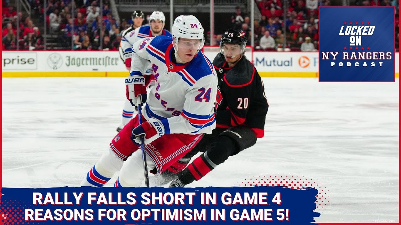 Trouba and Gustafsson struggle, Rangers rally but are edged 4-3 in Game ...