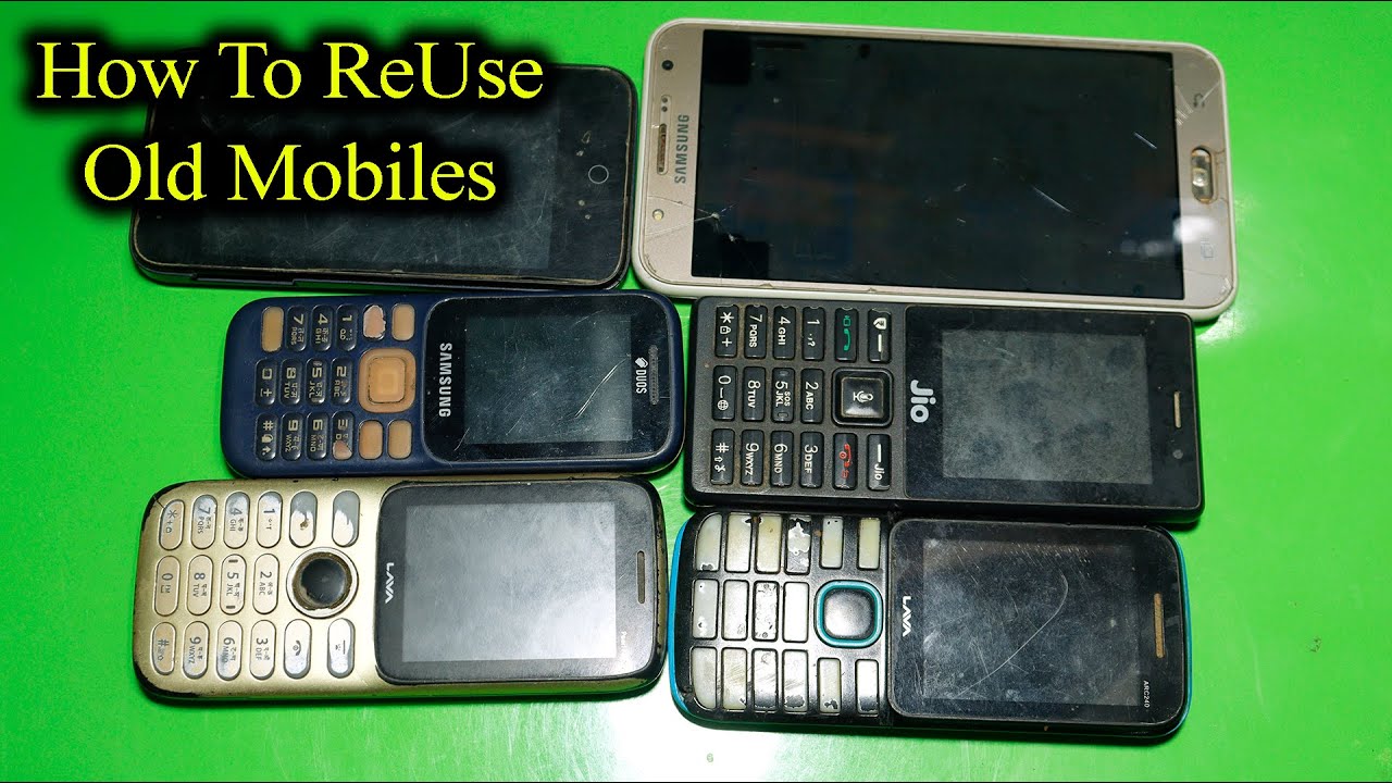 Awesome 2 Uses Of Old Damaged Mobile Phones - YouTube