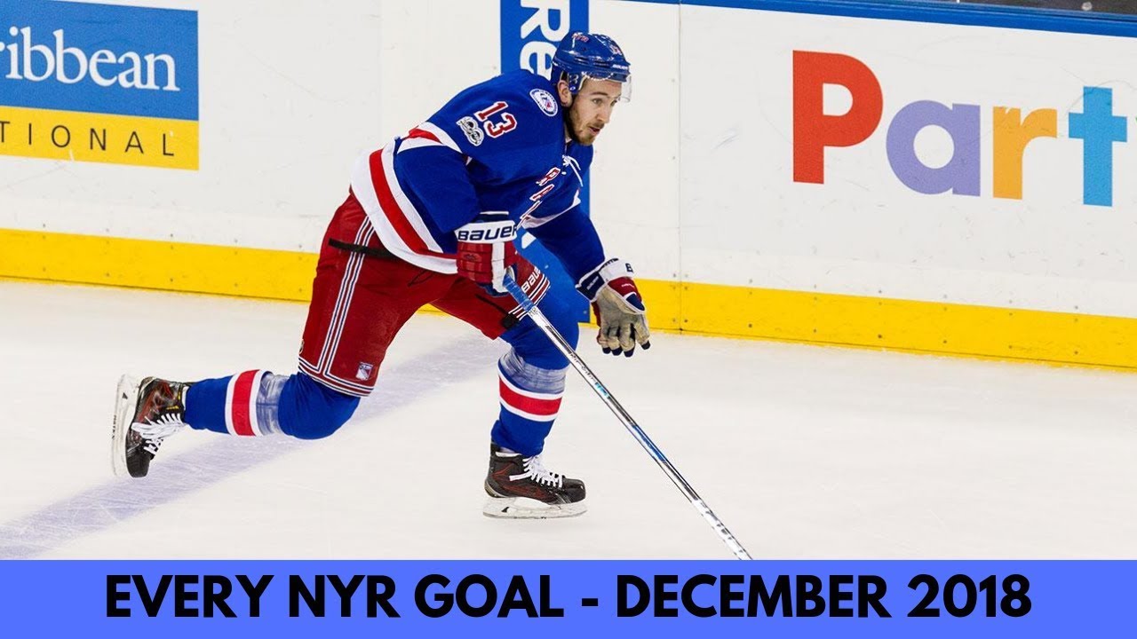 Every New York Rangers Goal - December 2018 - YouTube