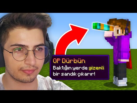 Minecraft ama ÖZEL DÜRBÜNLER VAR!