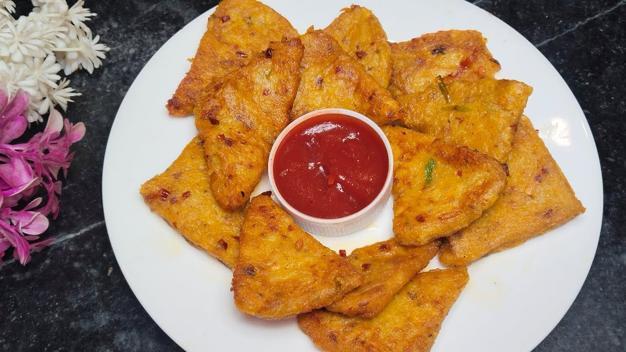 bread & Alu Snacks Recipe healthy And Tasty Snack Recipe|potato bread ...