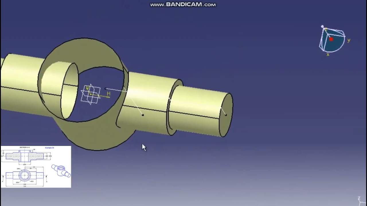 (110) example30 converting a surface body to solid body in catia - YouTube
