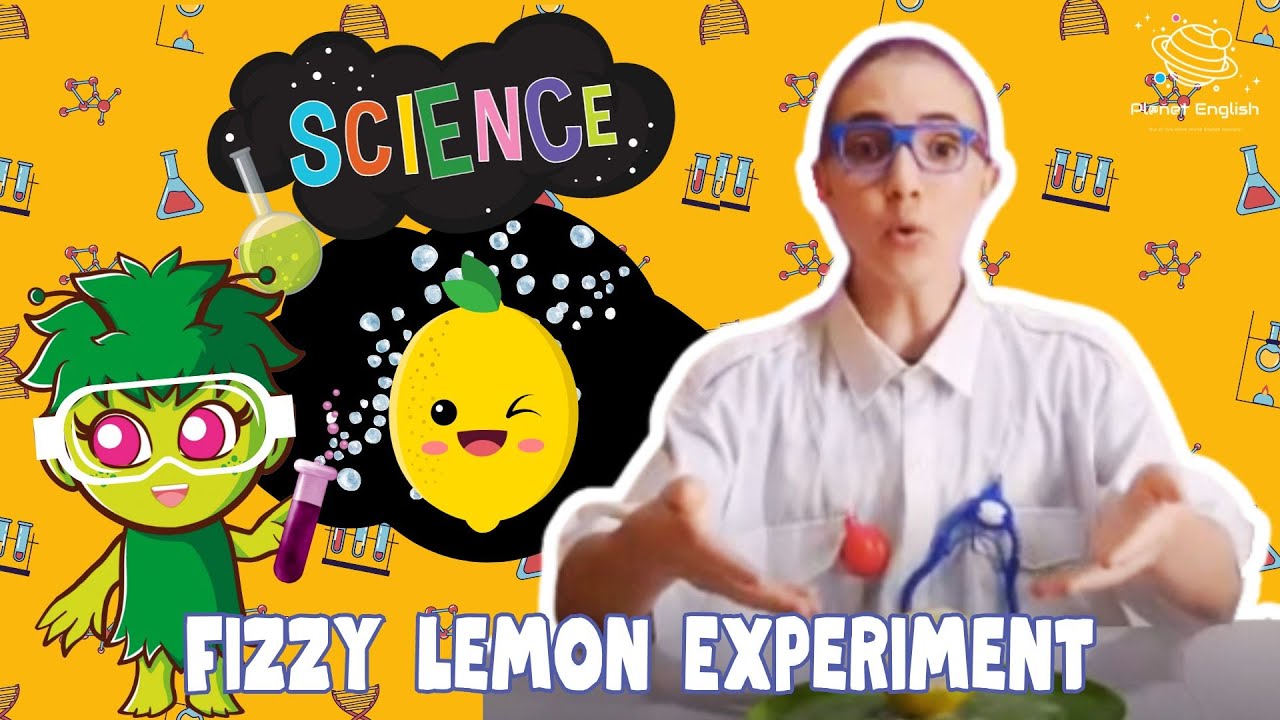 Fizzy Lemon | Experiment for Kids | Learn with Science | Fun Learning ...