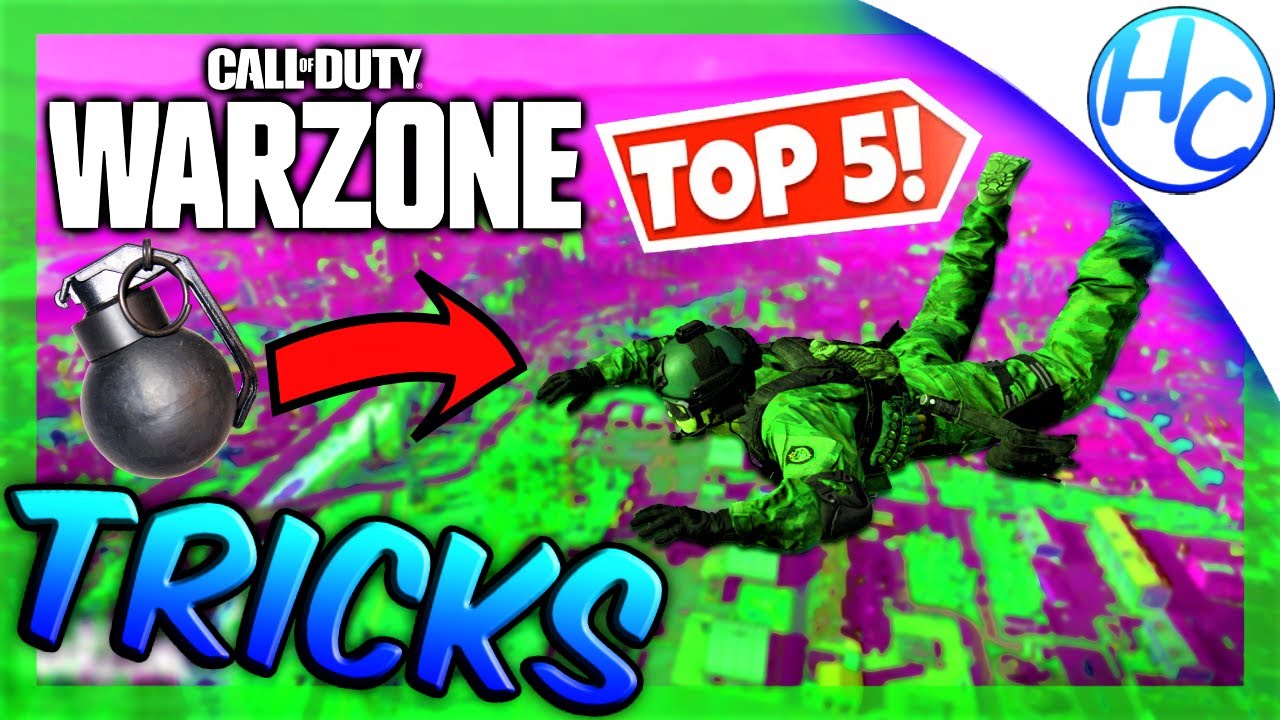TOP 5 COD WARZONE TRICKS 2021 (SECRET PRO WARZONE TRICKS) - YouTube
