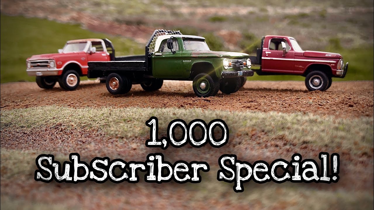 Custom 1/64 Scale Ranch Trucks - YouTube