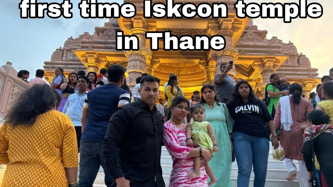 #ISKCON IN THANE ♥️ FIRST TIME ISKCON TEMPLE IN THANE 2024 / - YouTube