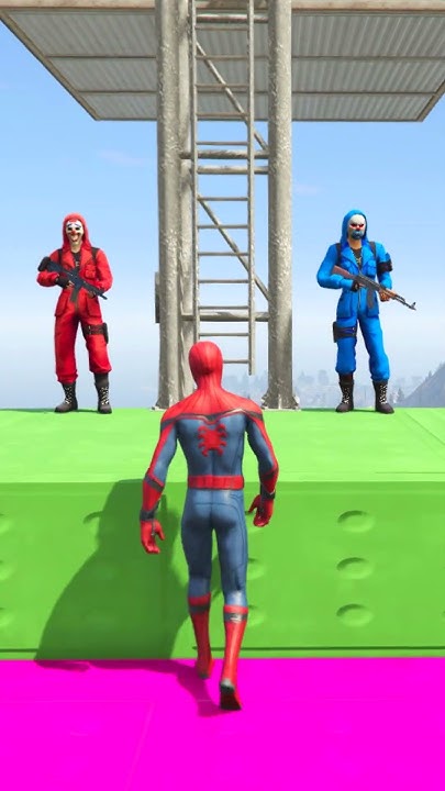 Grand Theft Auto V Spider-Man Epic Ragdolls And Fails | Water Ragdolls & Fails - YouTube