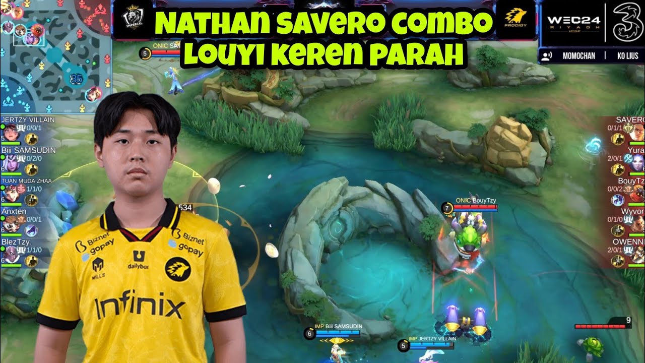 BUKAN SEMBARANG ONIC - SAVERO PAKE NATHAN COMBO LOYIU MAKIN KEREN PARAH - HERO ESPORTS 5.0 - YouTube