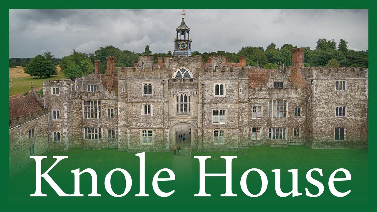 Aerial View Knole House National Trust Ightham Mote And Knole Loop