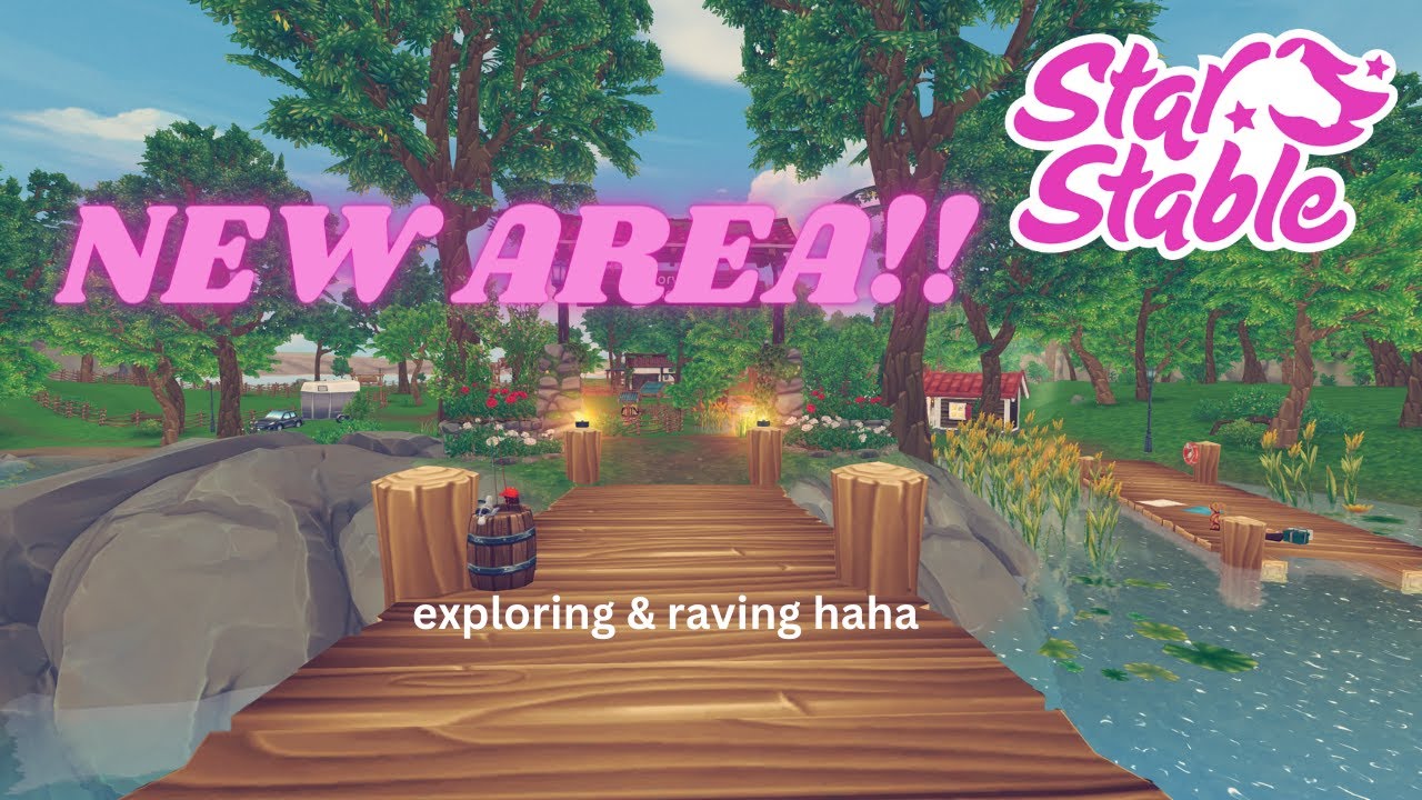 Exploring the NEW non-star rider area!! 🌳⭐️🐴 || Star Stable Online ...