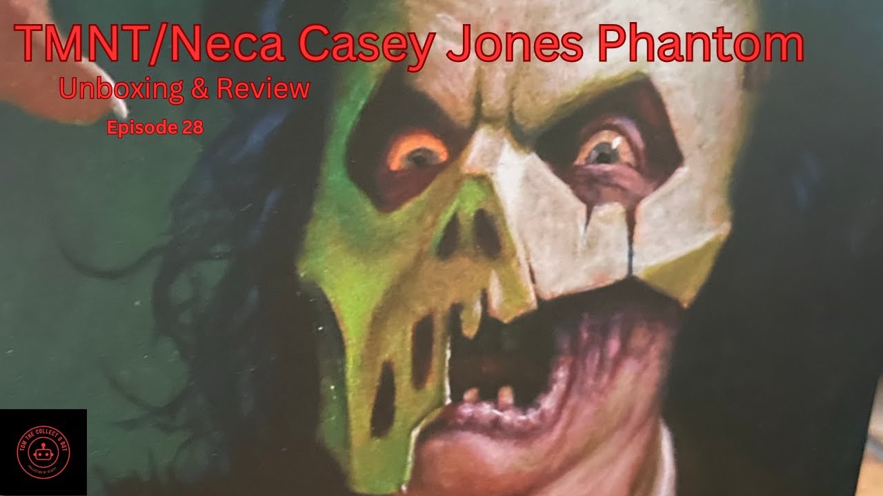 Casey Jones TMNT Neca The Phantom Unboxing & Review Ep 28 - YouTube