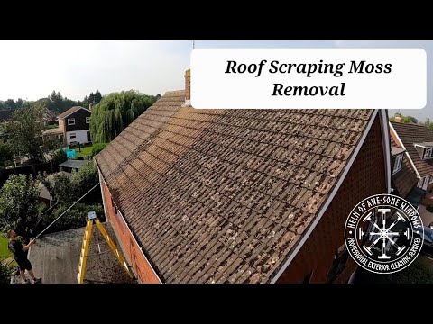 Roof Scrape With The Marshall Pro - Amazing Change With Just A Scrape ...