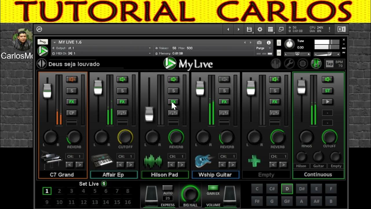 Tutorial Carlos - My live... libreria - YouTube