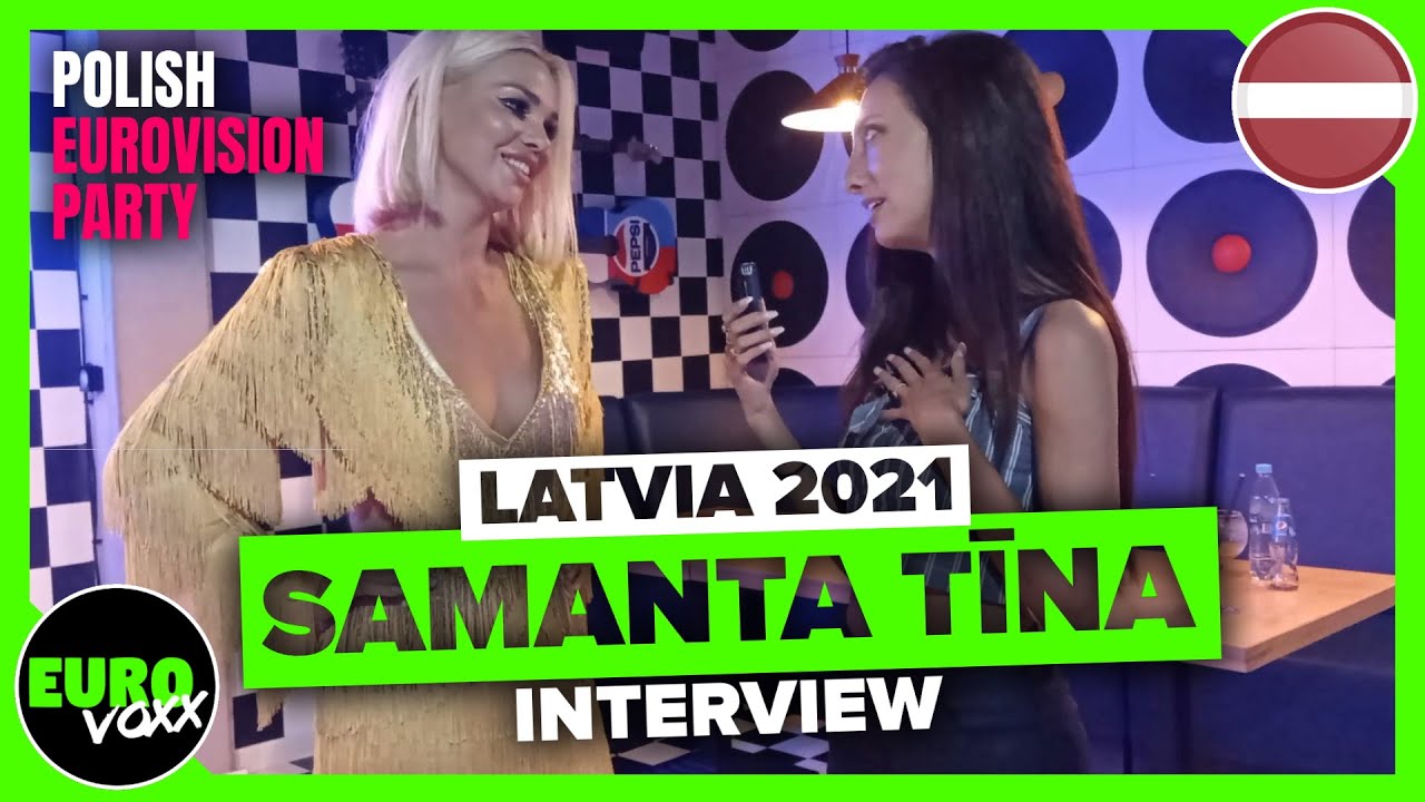 SAMANTA TĪNA (INTERVIEW) // Latvia Eurovision 2020 & 2021 // Polish ...