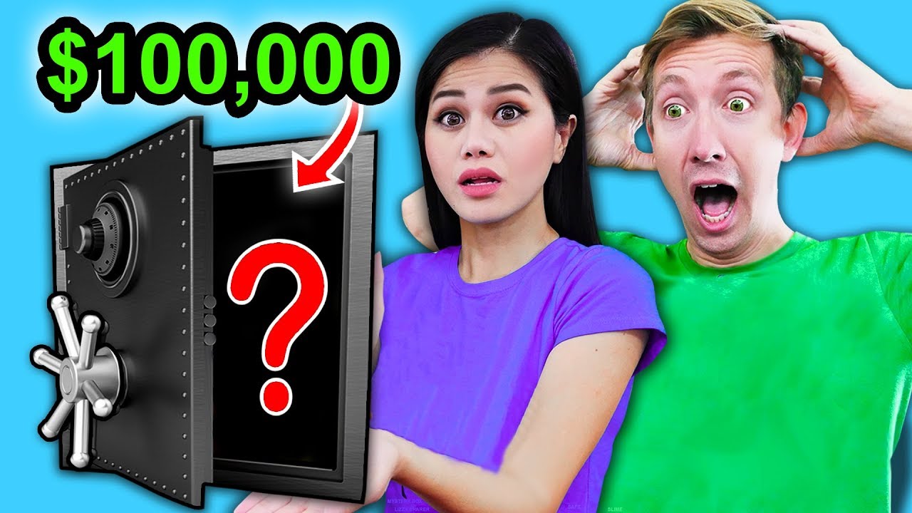 $100,000 ABANDONED SAFE Mystery Box Unboxing Challenge Haul ft. Chad ...