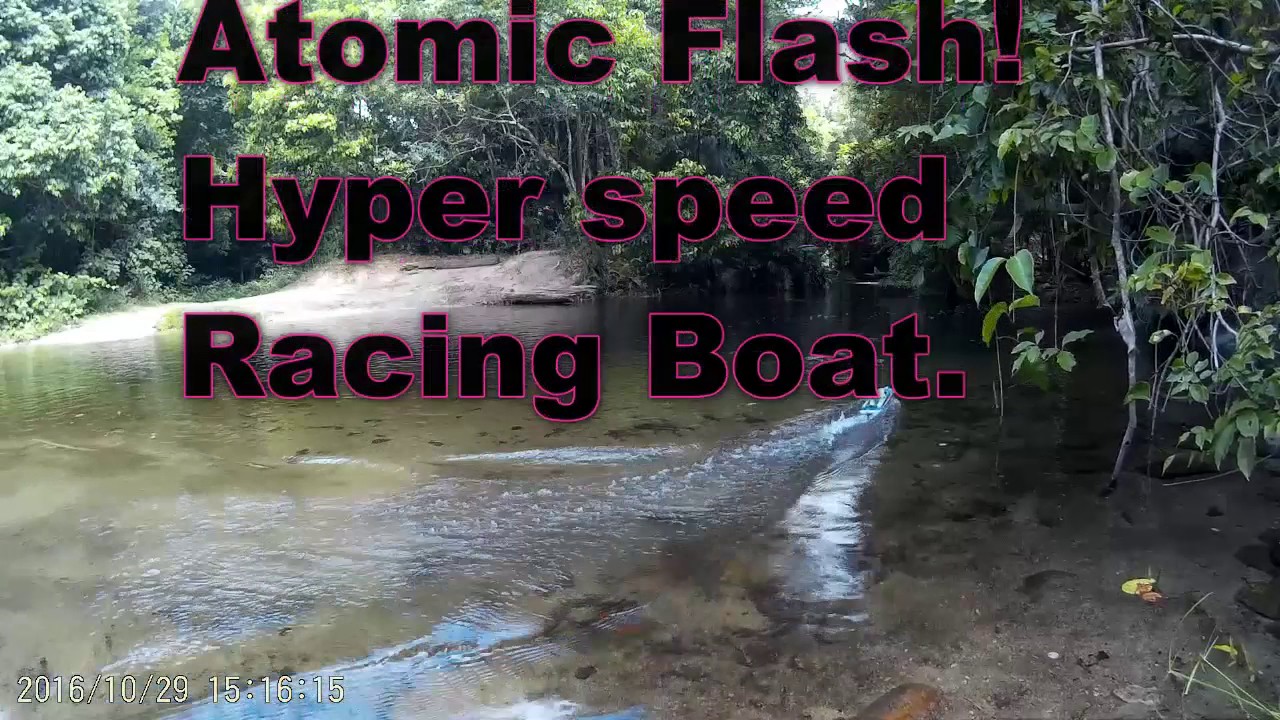 Helion Rivos & Atomic Flash RC Racing Boats - YouTube