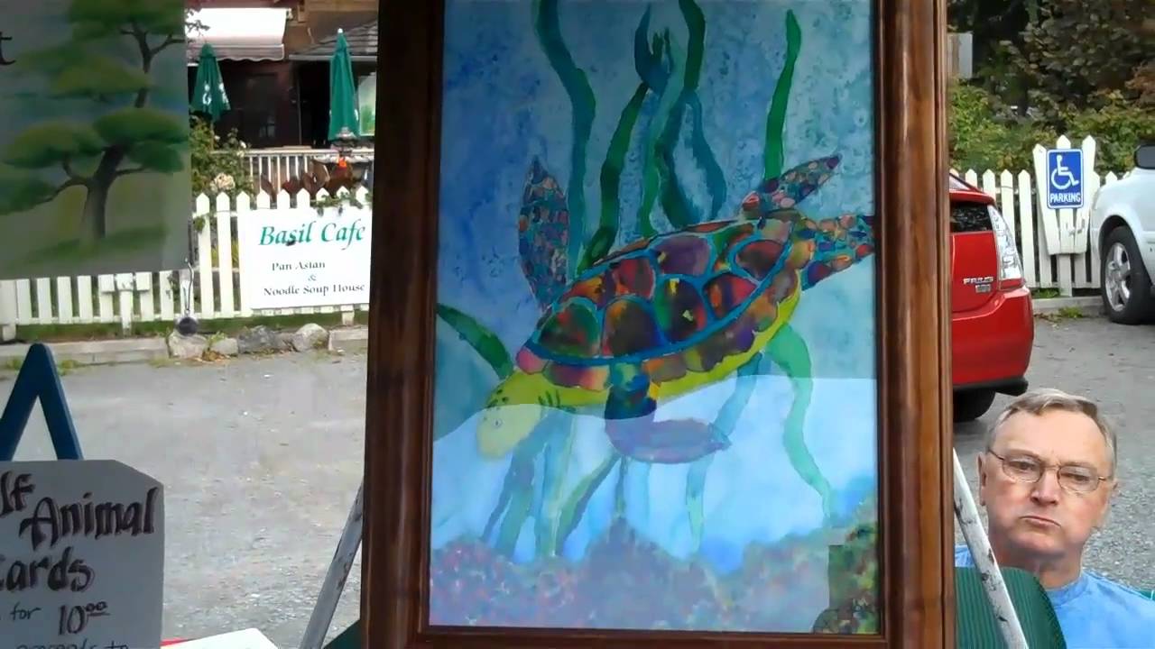 Matthew's Art, 12 year old artist - YouTube