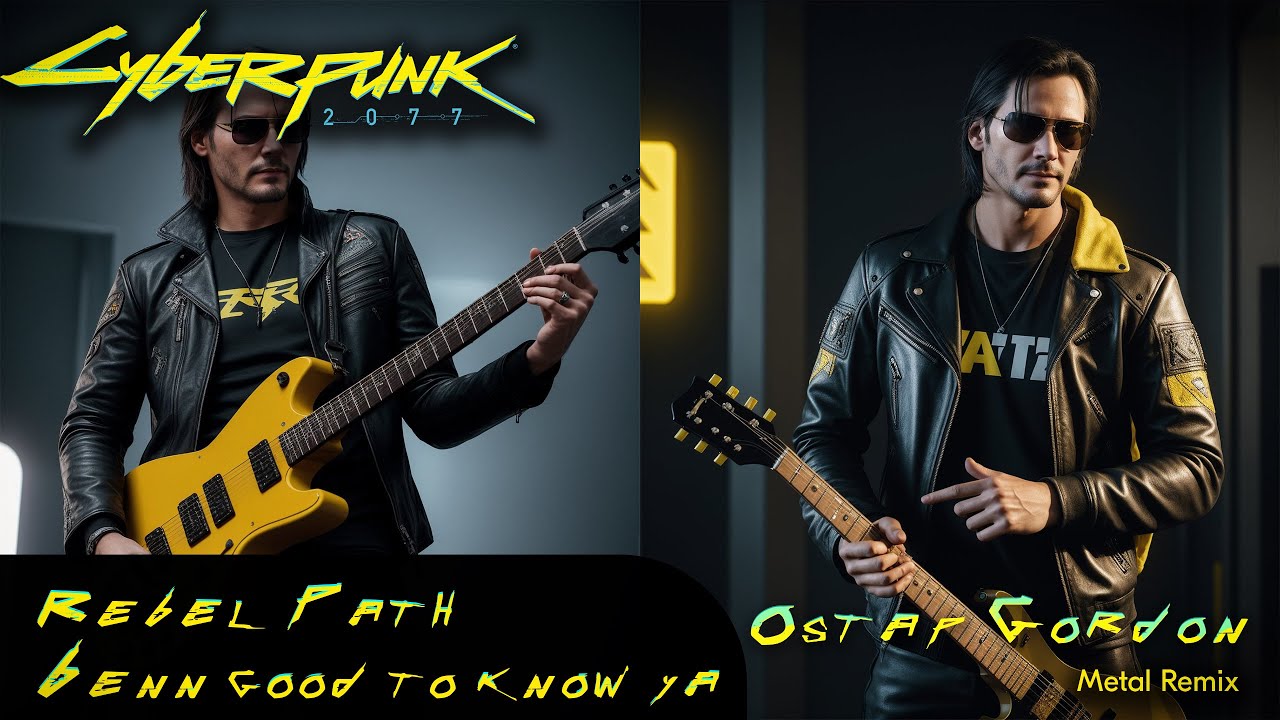 Cyberpunk 2077 Rebel Path & Been good to know ya (Metal Remix) - YouTube