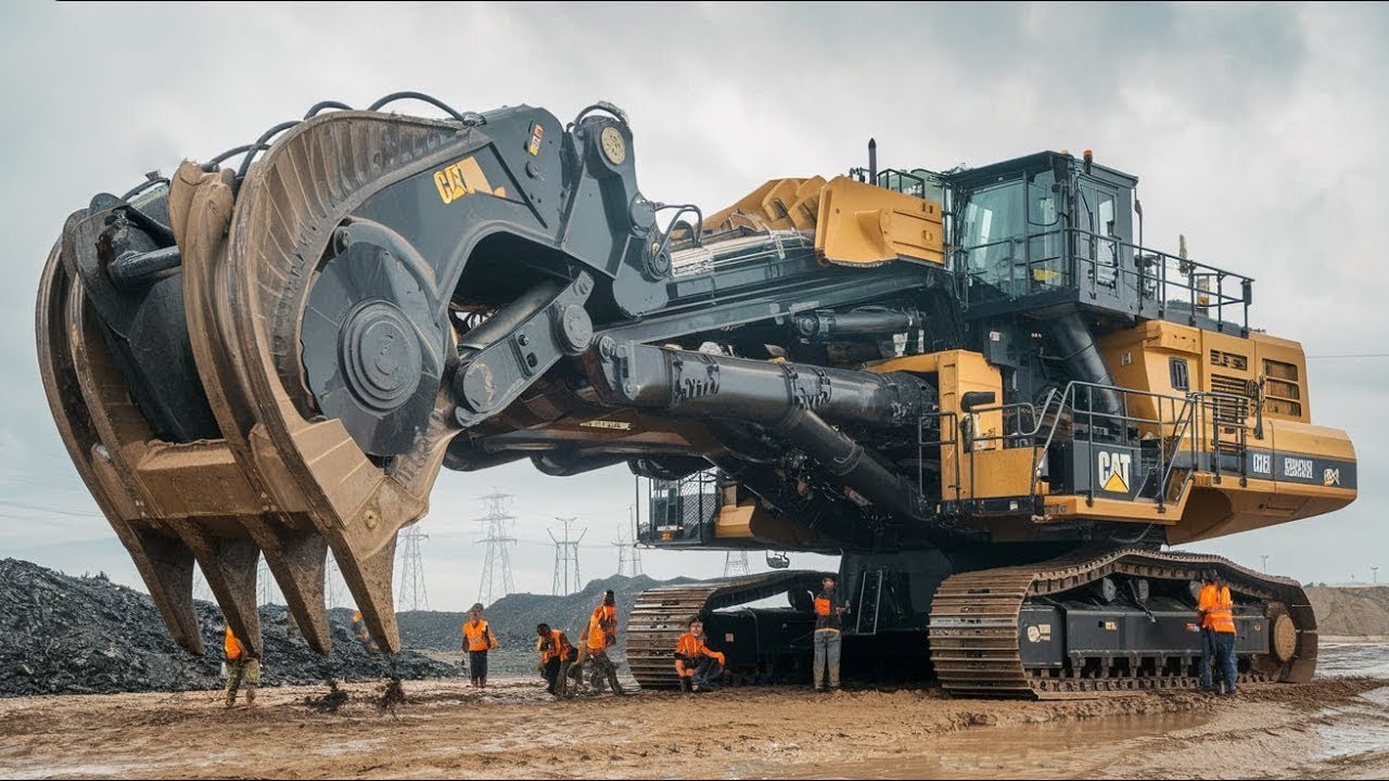 Extreme Dangerous Biggest Heavy Equipment Machines Working At Another ...