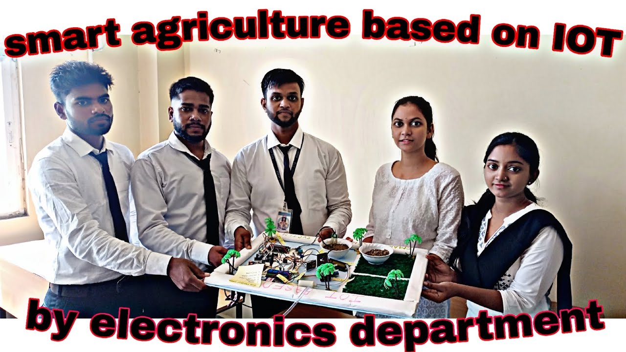 Smart agriculture project based on Internet Of Things #gec_jamui #project #trending - YouTube
