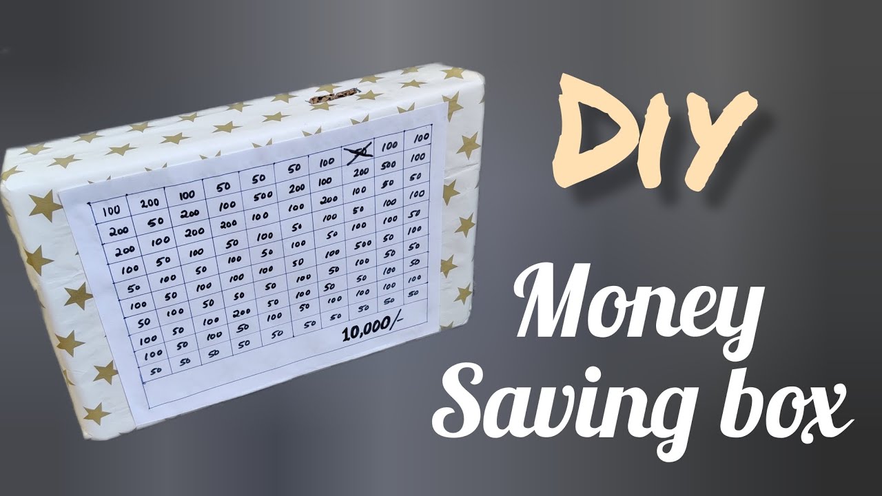 DIY Money bank | Piggy bank | Money saving box | Easy reuse idea - YouTube