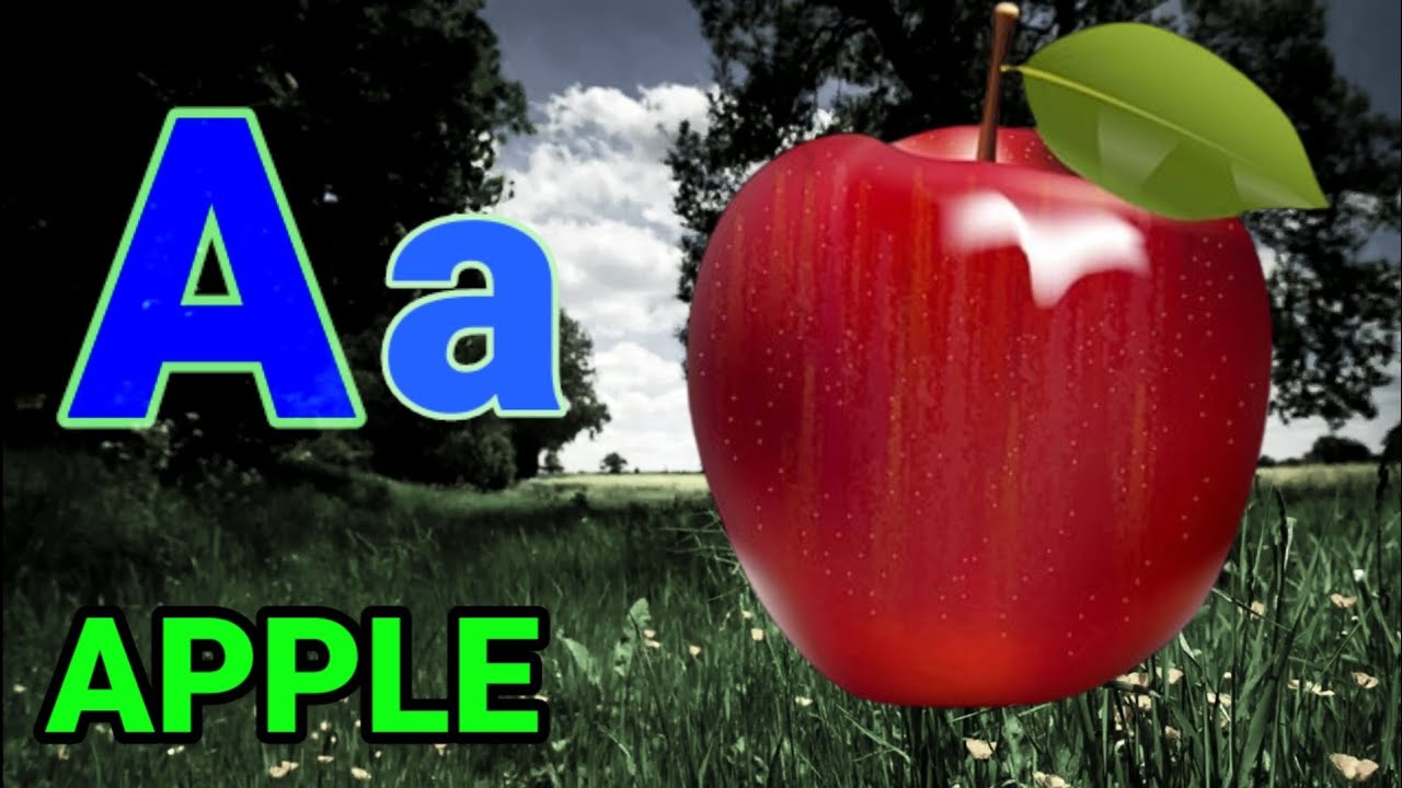 Learning alphabet song - 3D animination alphabet ABC small and capital ...