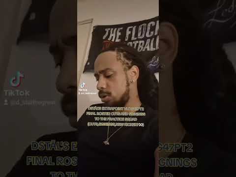 DSTĀLS EXTRAPOINT VLOG47PT2 FINAL ROSTER CUTS & SIGNINGS TO  PRACTICE SQUAD(CUTS,SIGNINGS,KICKER?👀)