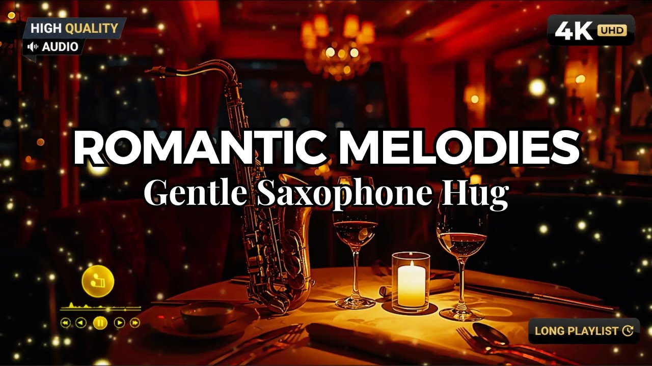 Sophisticated Romantic Saxophone — Midnight Jazz Ambience for Couples ...