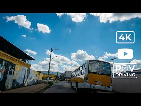 Driving Brazil Amazon Rainforest City - Immersive POV Urban Exploration