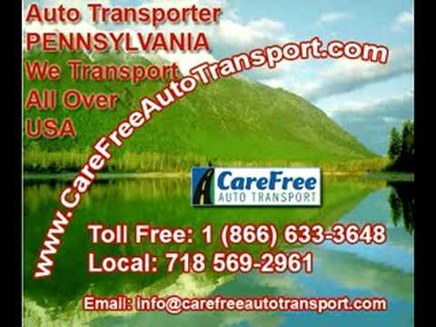 Auto Transport Pennsylvania USA - YouTube