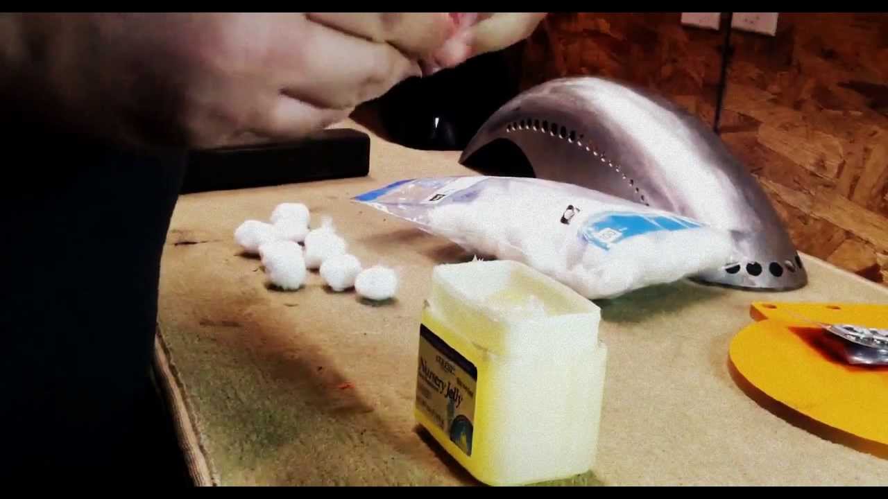 Cotton ball tinder - YouTube