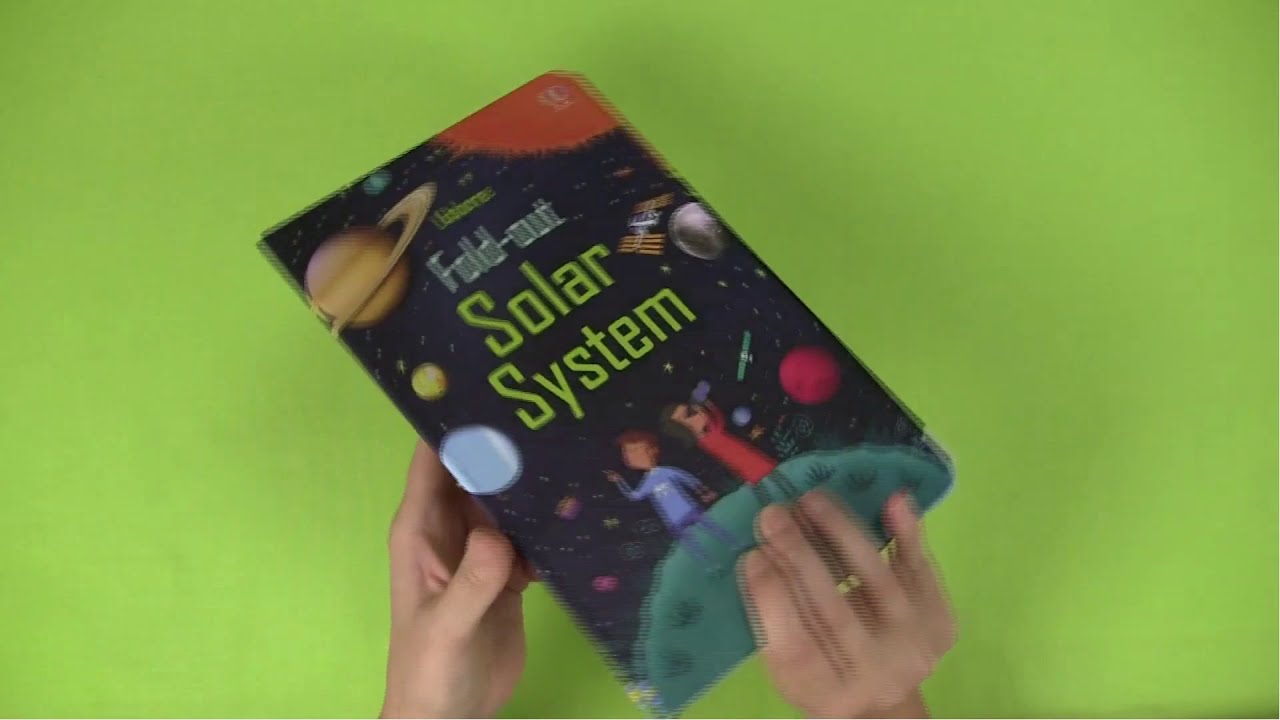 Okoskönyv - Fold-out Solar System - Usborne gyerekkönyv a világűrről ...