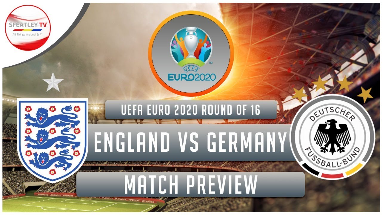 UEFA Euro 2020 | Round Of 16 | Game 7 | England vs Germany | Match ...